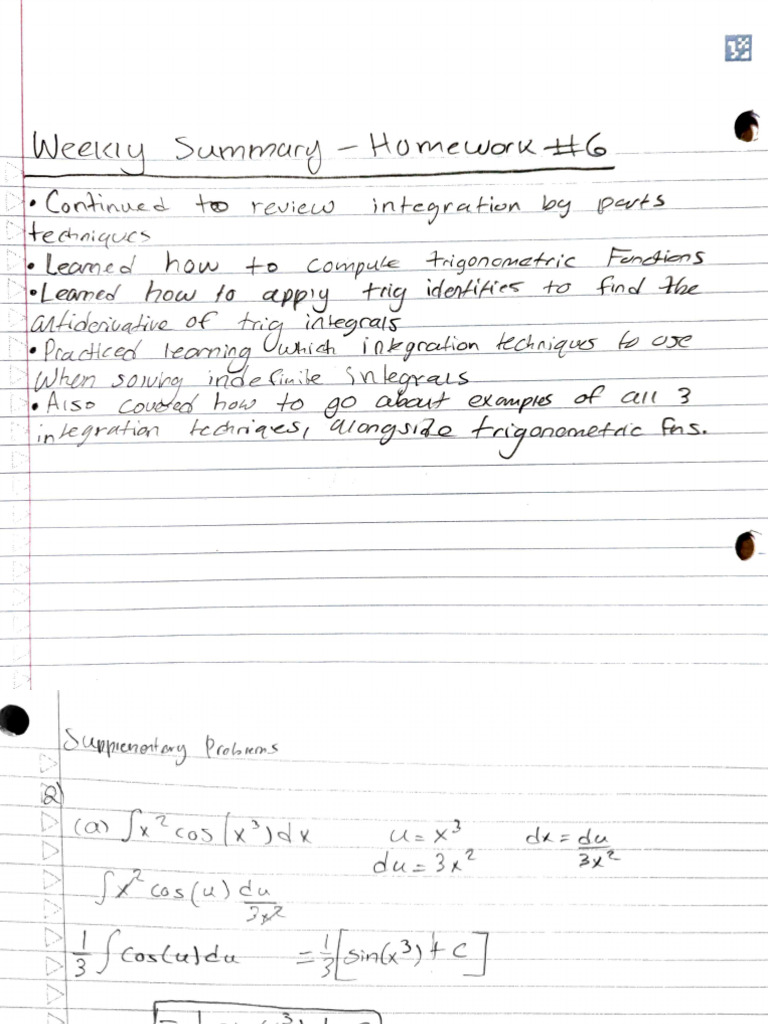 Homework #6 | PDF
