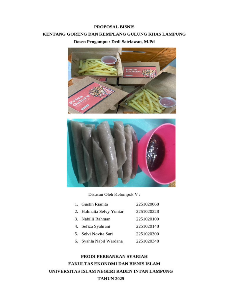 Laporan Akhir - Kelompok 5 Kwu | PDF