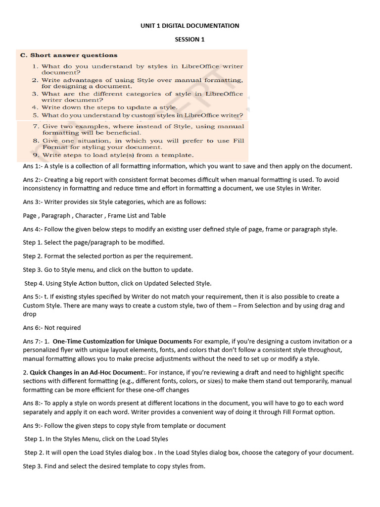 Unit 1 Digital Documentation | PDF | Page Layout | Window (Computing)