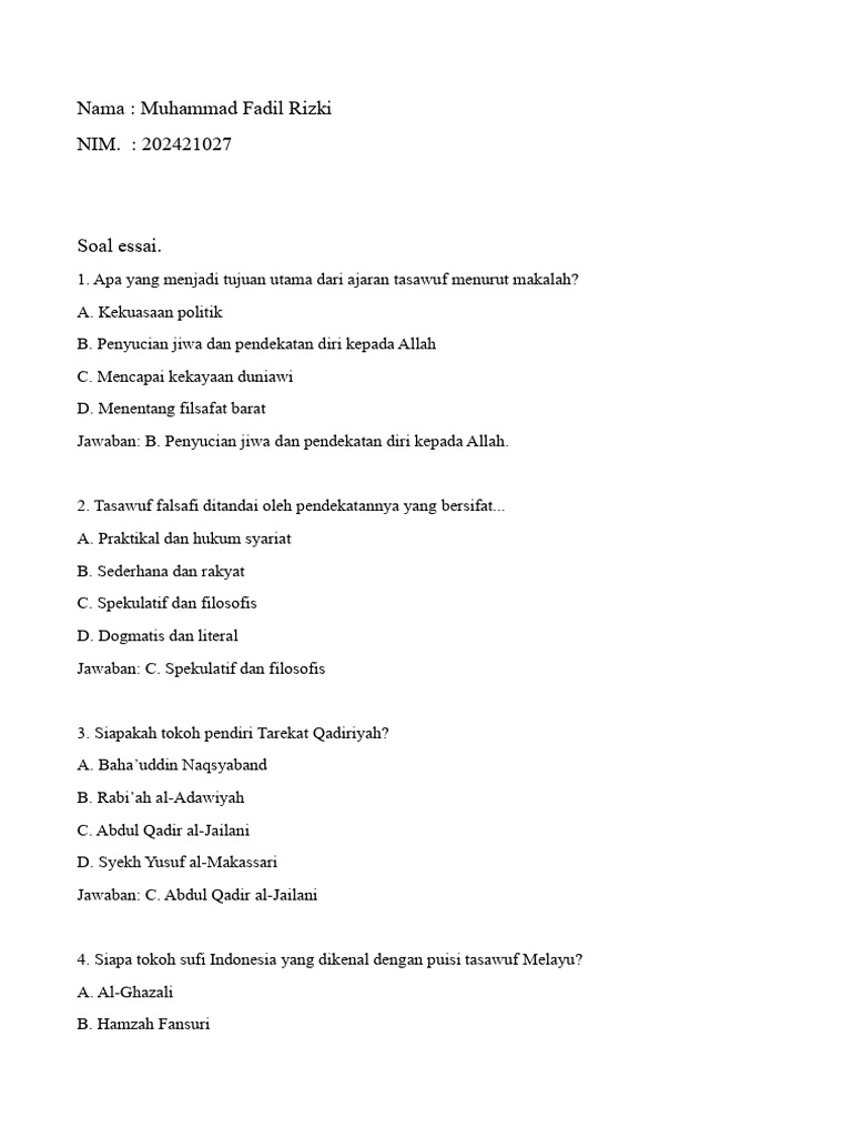 Muhammad Fadil Rizki - Akidah Akhlak Kelompok 11 | PDF