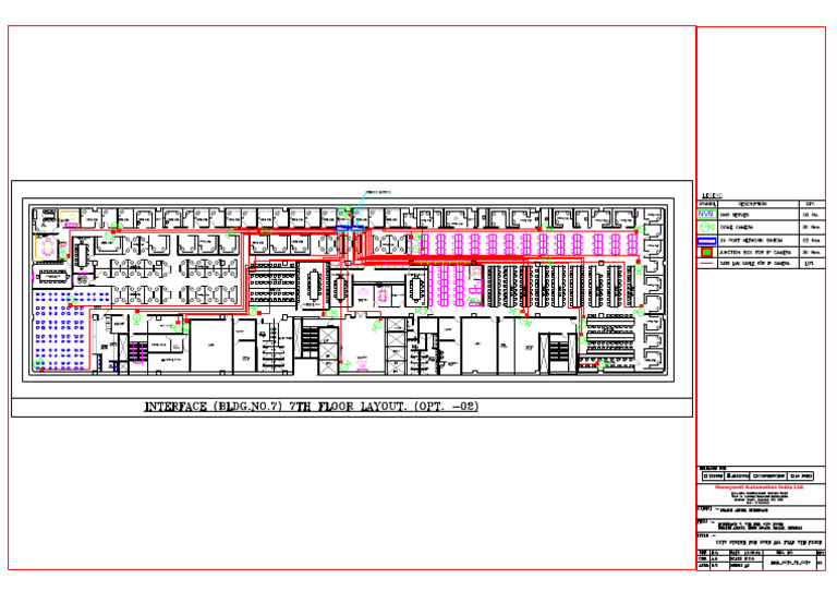 Airtel Interfaec CCTV Layout | PDF