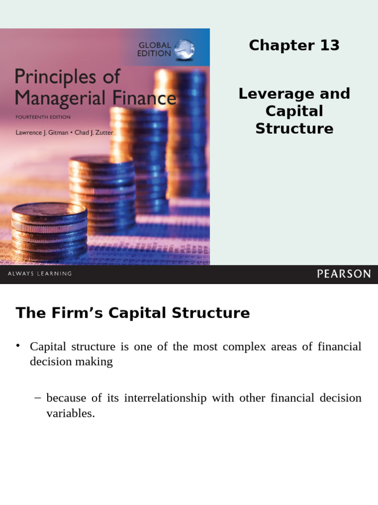 Fnce 2004 - 7 Capital Structure | PDF | Capital Structure | Equity (Finance)