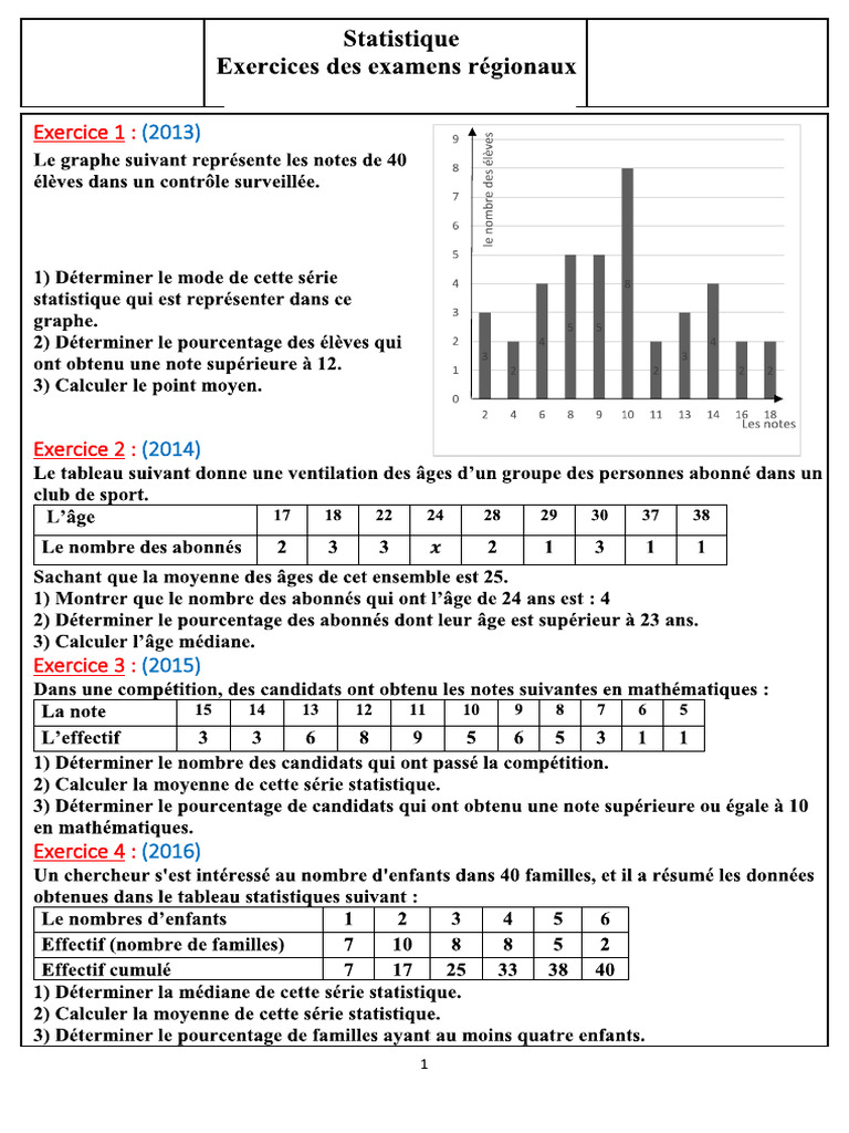 7 Statistique | PDF