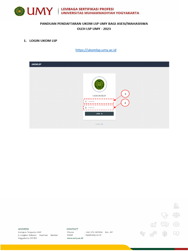 Tutorial Pengisian Sistem UKOM LSP Untuk Asesi | PDF