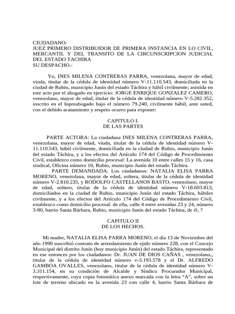 MILENA | PDF | Anulación | Justicia