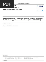 ISO 14122-2: Working Platforms Safety | PDF | International ...