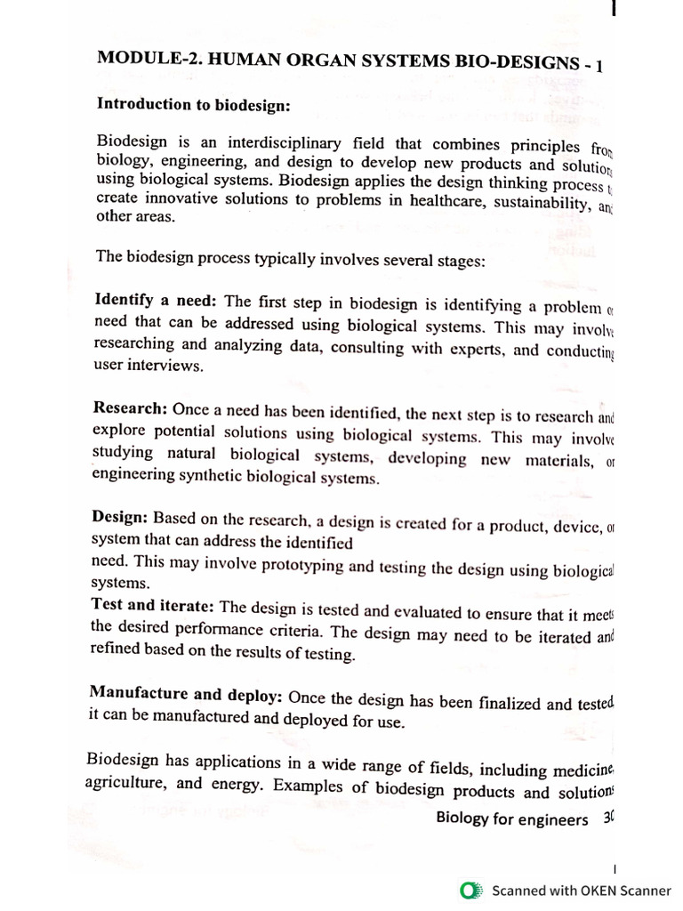BIO Module - 2 | PDF