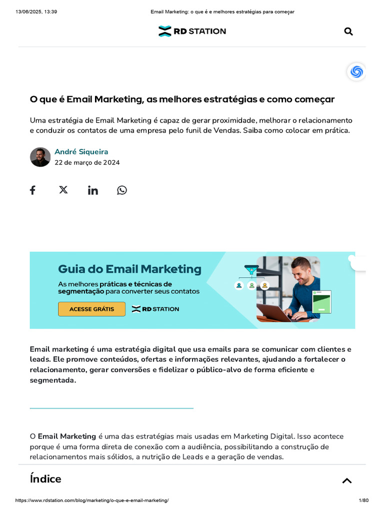Estratégias Eficazes de Email Marketing | PDF | Marketing | Gestão de ...