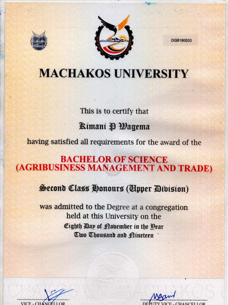 Final Universitycertificate | PDF
