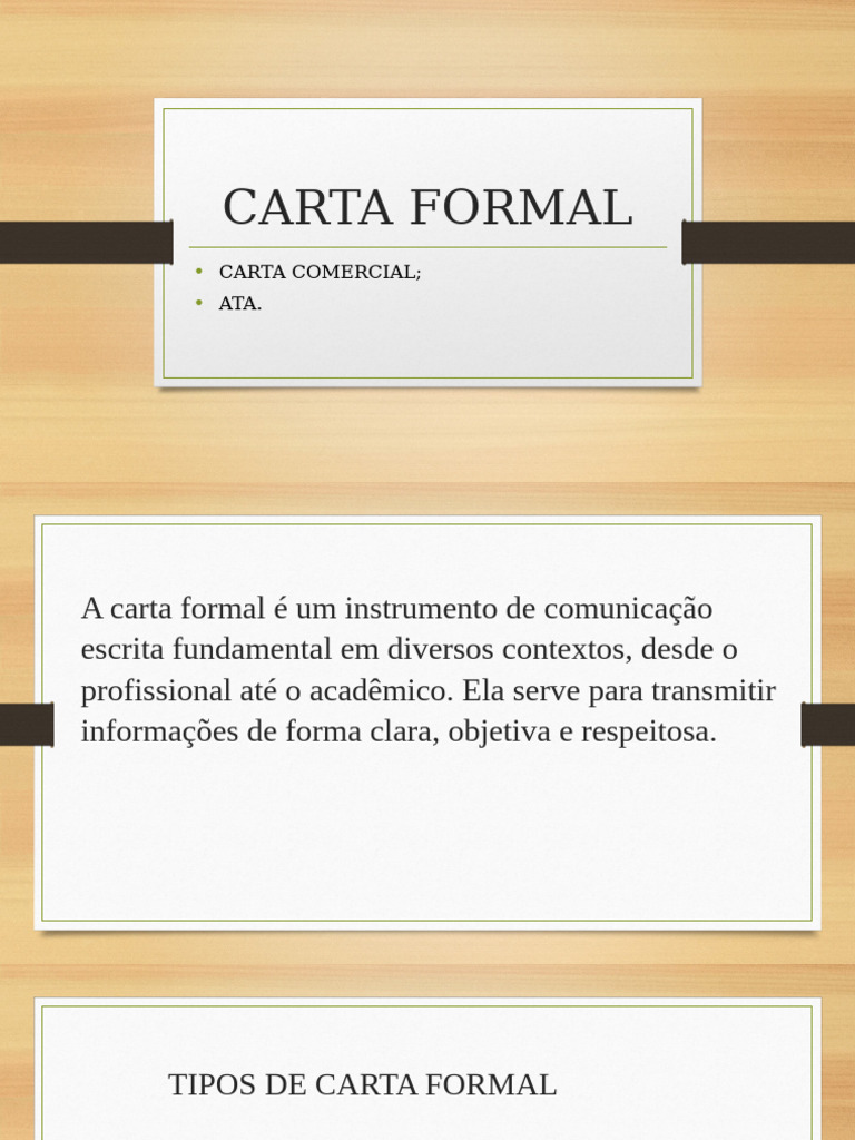Carta Formal - S Dallas | PDF | Comunicação | Linguística