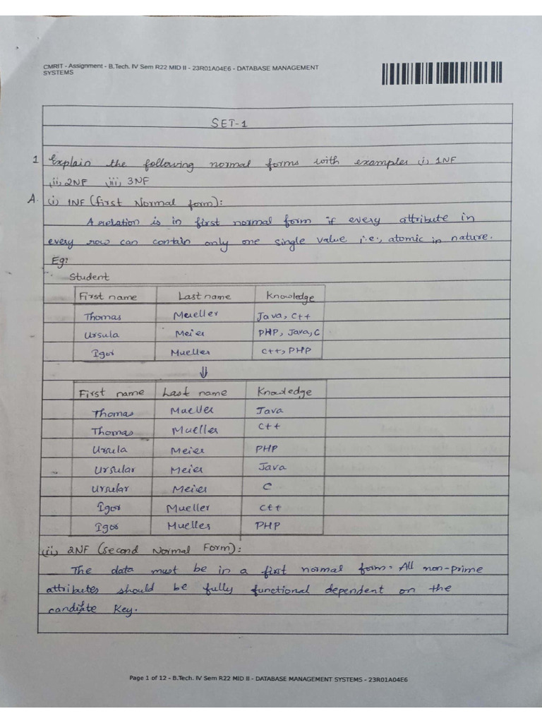 23r01a04e6 DBMS | PDF