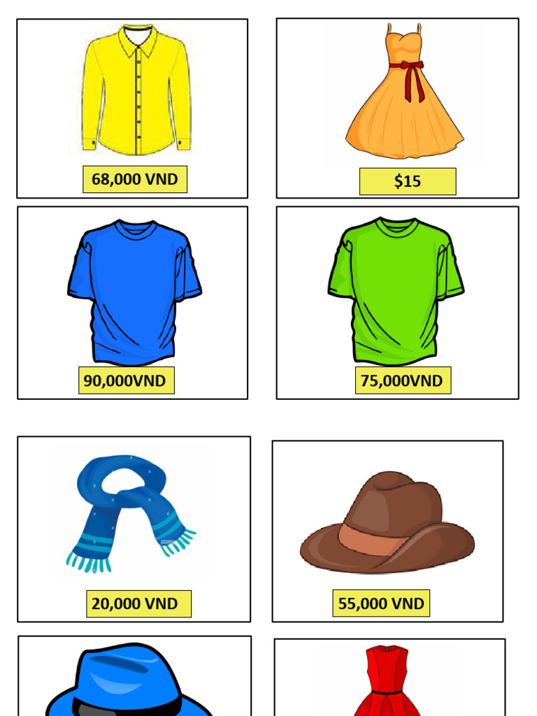 Clothes Prices | PDF
