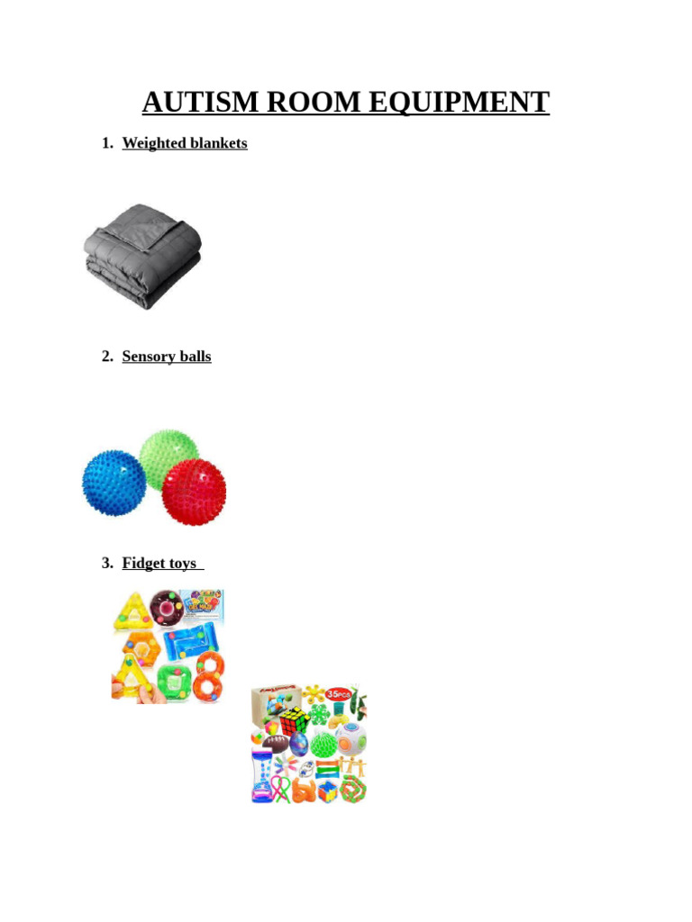 sensory room equipment | PDF
