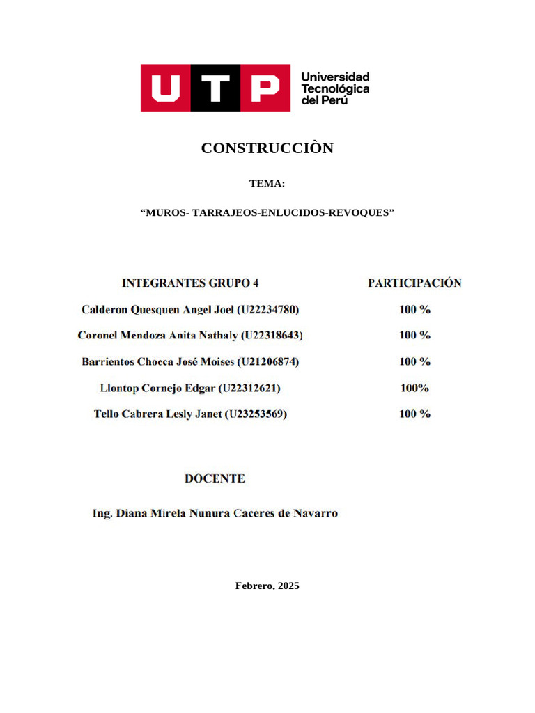 Muros - Tarrajeos-Enlucidos-Revoques | PDF | pared | Albañilería