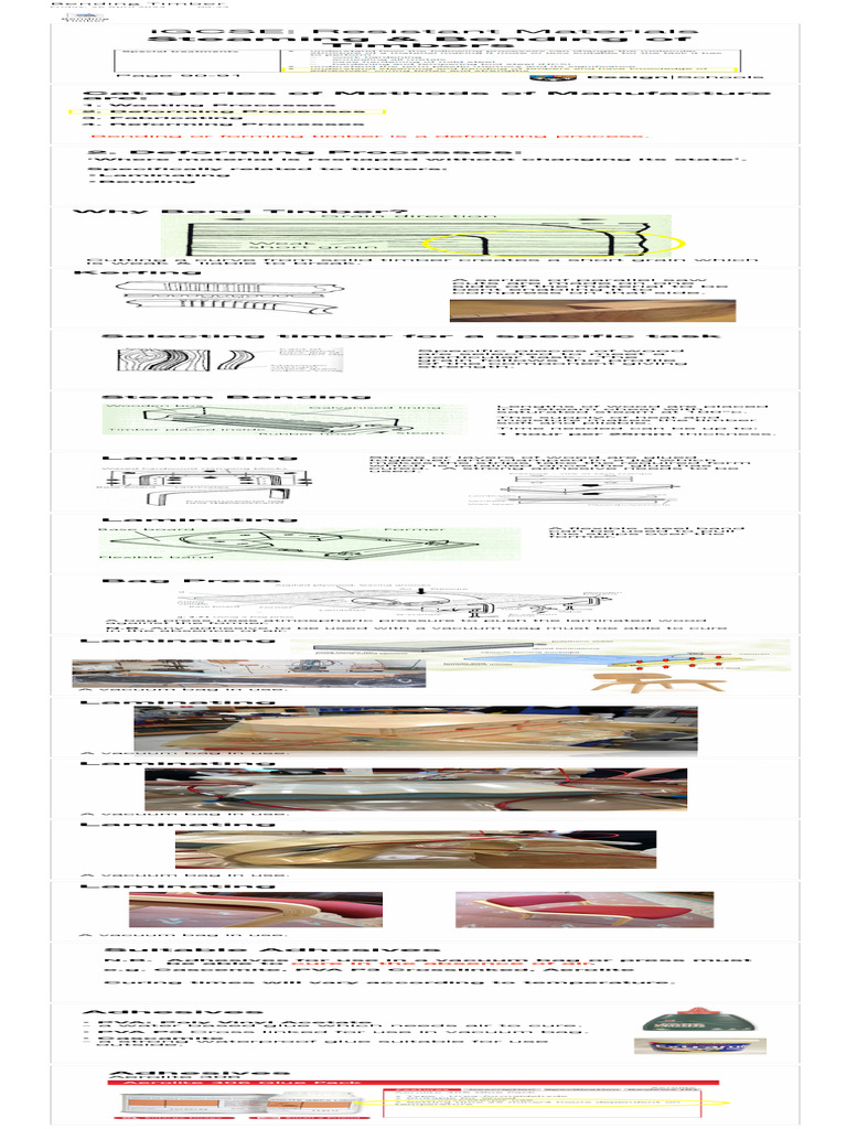 Bending Timber | PDF