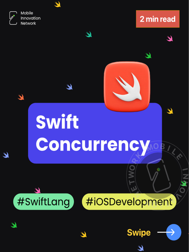 Swift Concurrency: #Swiftlang #Iosdevelopment | PDF | Swift (Programming Language) | Software