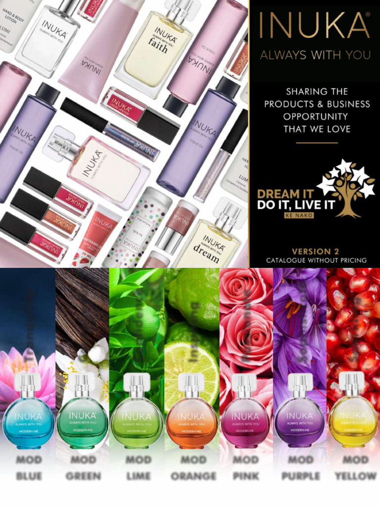 Inuka Product Catalogue 2024 v2 Precos Maputo M | PDF | Cabelo | Perfume