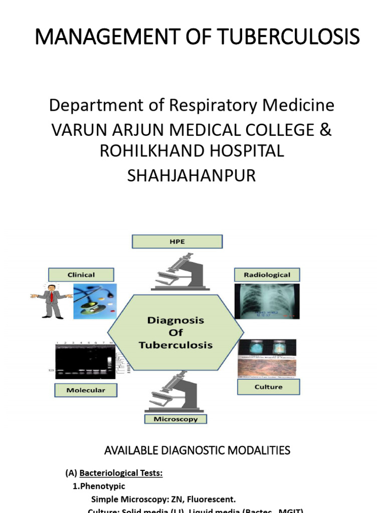 Management of Tuberculosis | PDF | Tuberculosis | Medical Specialties