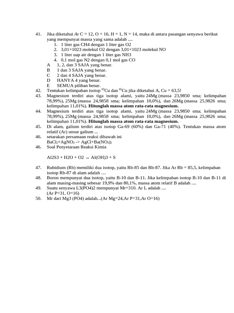 Latihan Part III | PDF