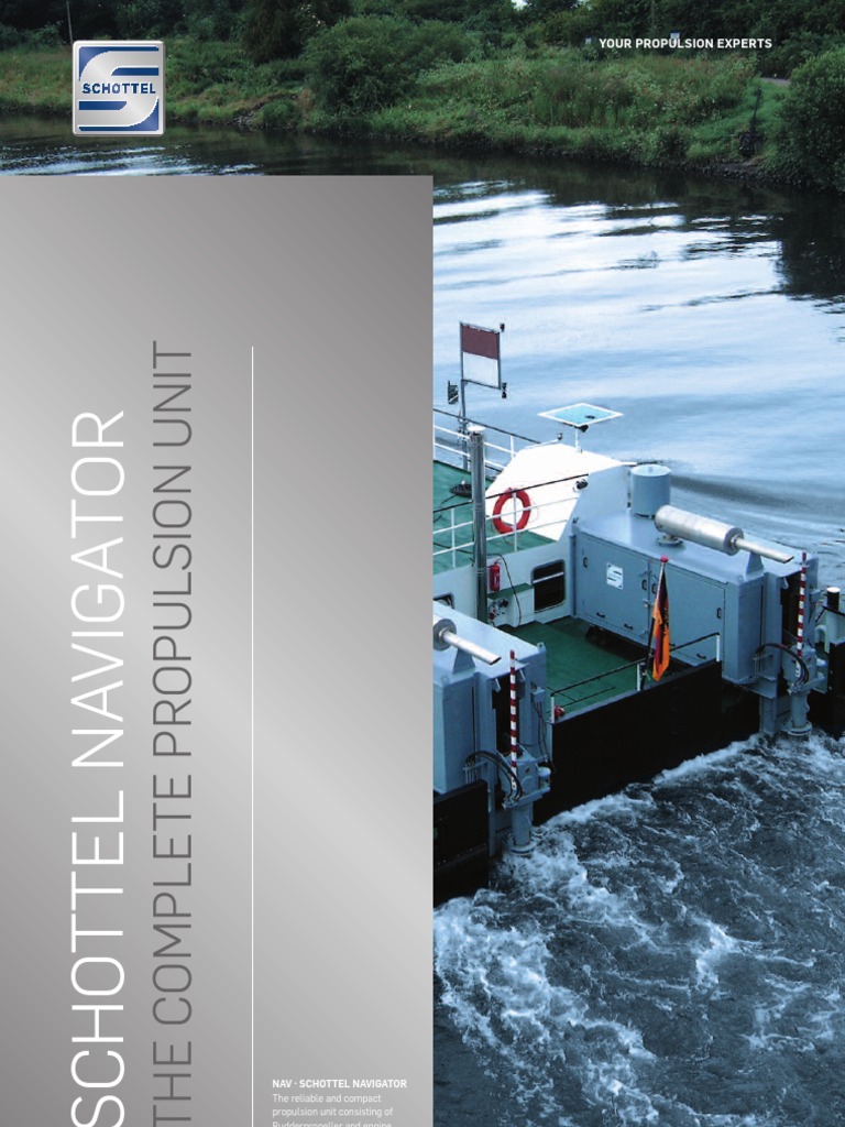 Your Propulsion Experts: Nav Schottel Navigator | PDF | Propulsion | Engines