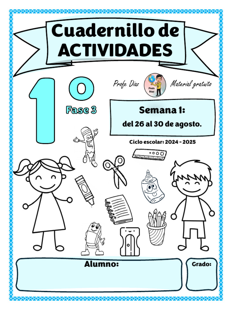 1° S1 Cuadernillo de Anexos - Profe Diaz | PDF