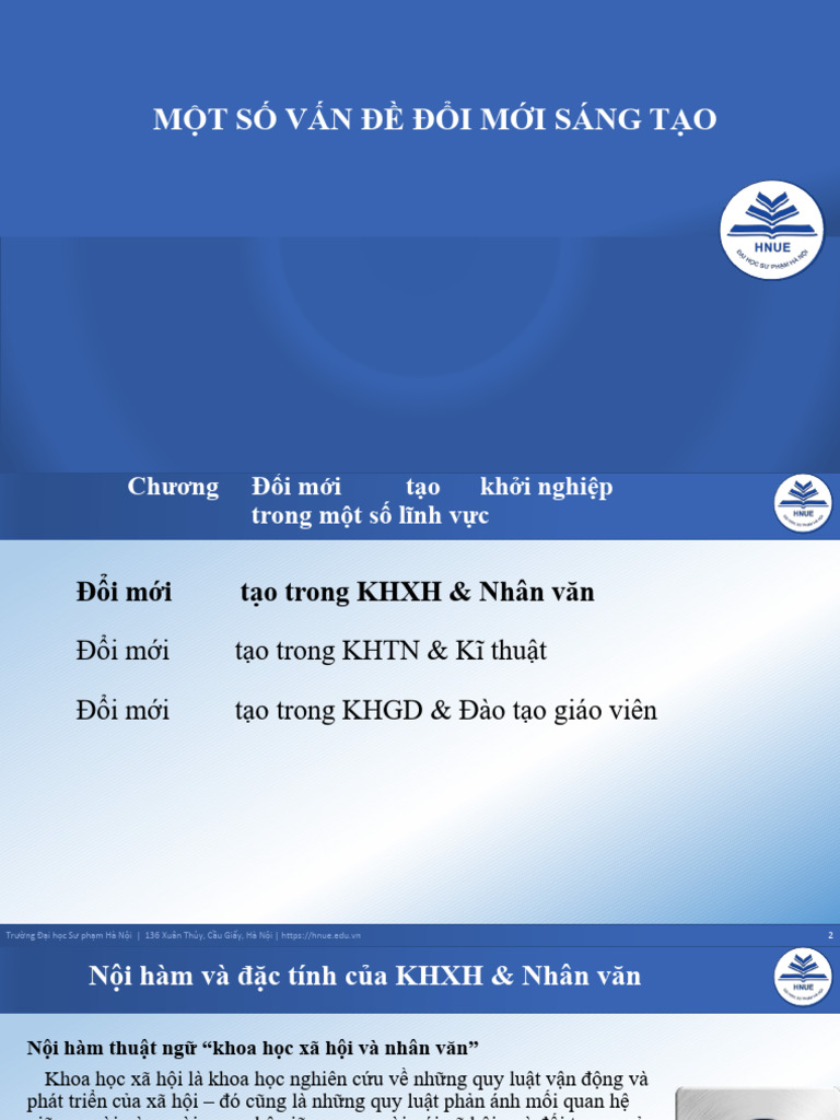 DMST Trong KHXH&NV | PDF
