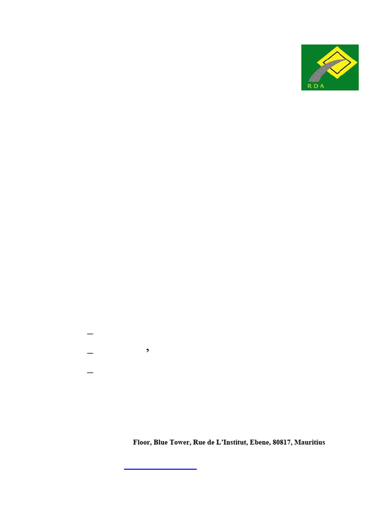 Chamarel B103 Road Bidding Document | PDF | Prices | Procurement