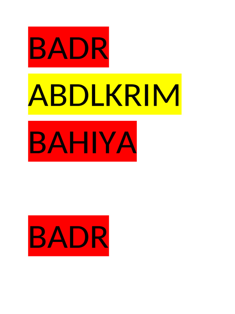Badr | PDF