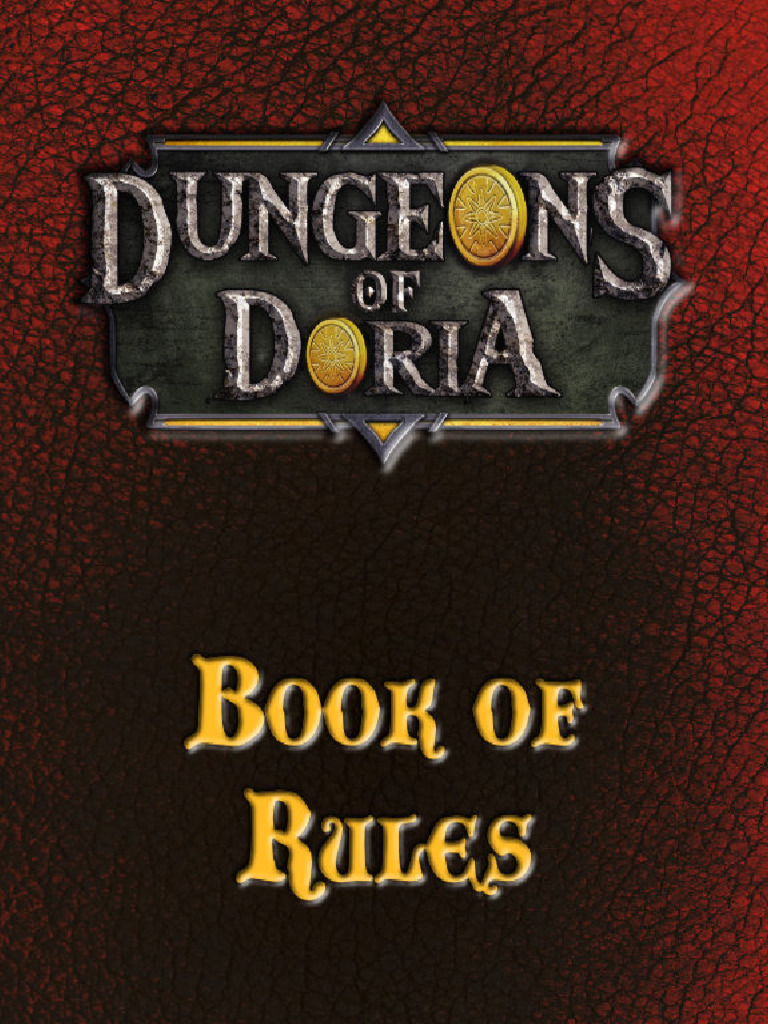 Dungeons of Doria - Book of Rules - en | PDF | Dice