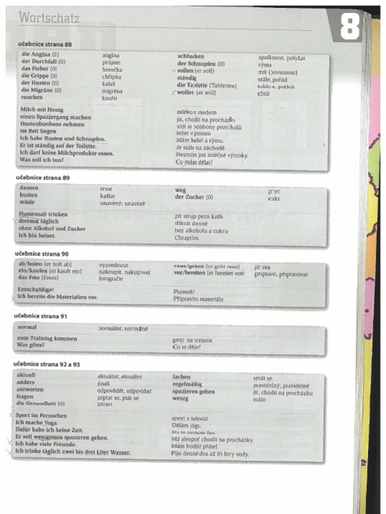 Lektion 8 - Teil 2 | PDF