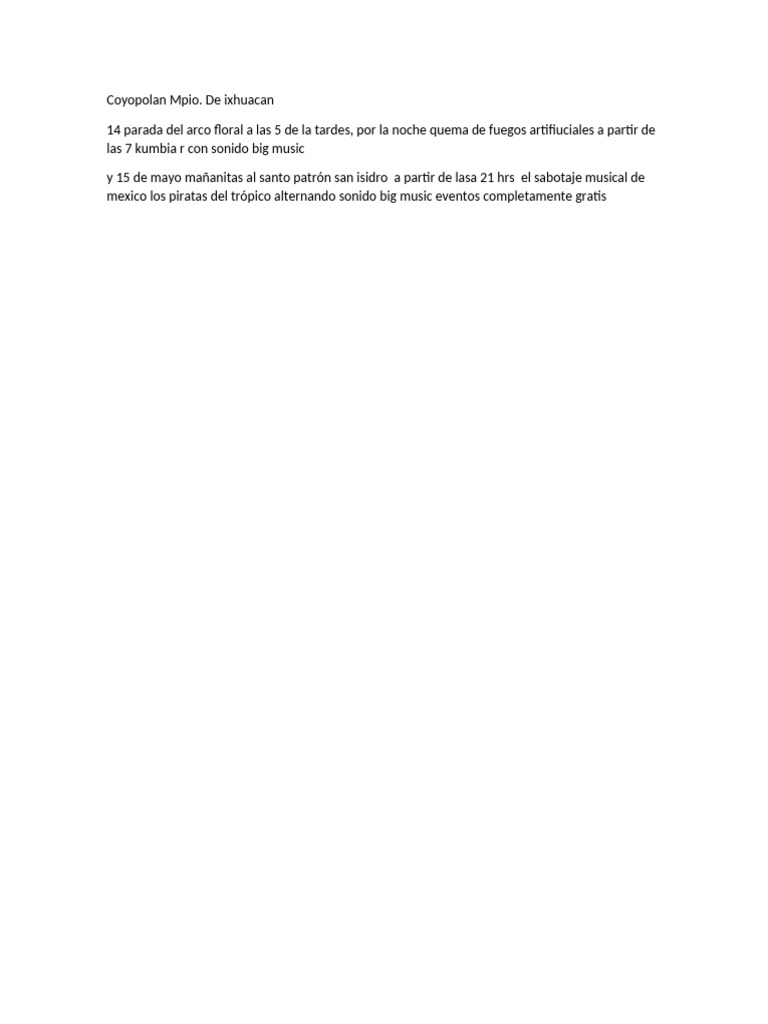 Coyopolan Mpio | PDF