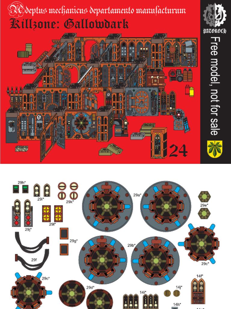 Gallowdark papercraft wh40k kill team pdf | PDF