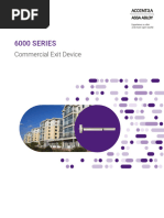 Falcon 24/25 Series Exit Devices Guide | PDF | Screw | Door