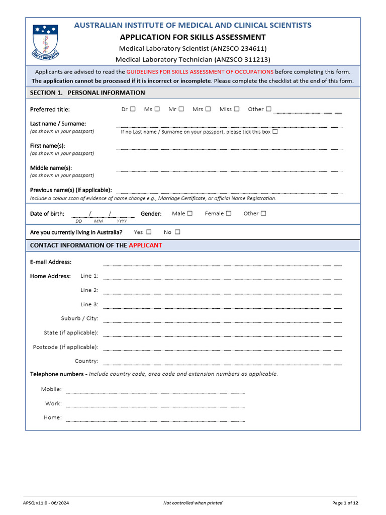 OS MLS - MLT Assessment Application | PDF | Identity Document | International English Language ...