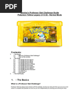 Pokemon FireRed Eternity Evolution List | PDF | Characters Created ...