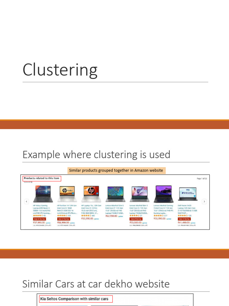 Clustering | PDF