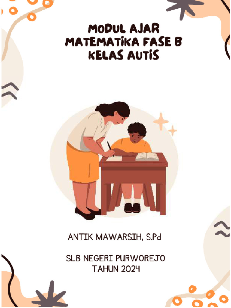 MODUL AJAR MATEMATIKA-kelas AUTIS (SMP) | PDF
