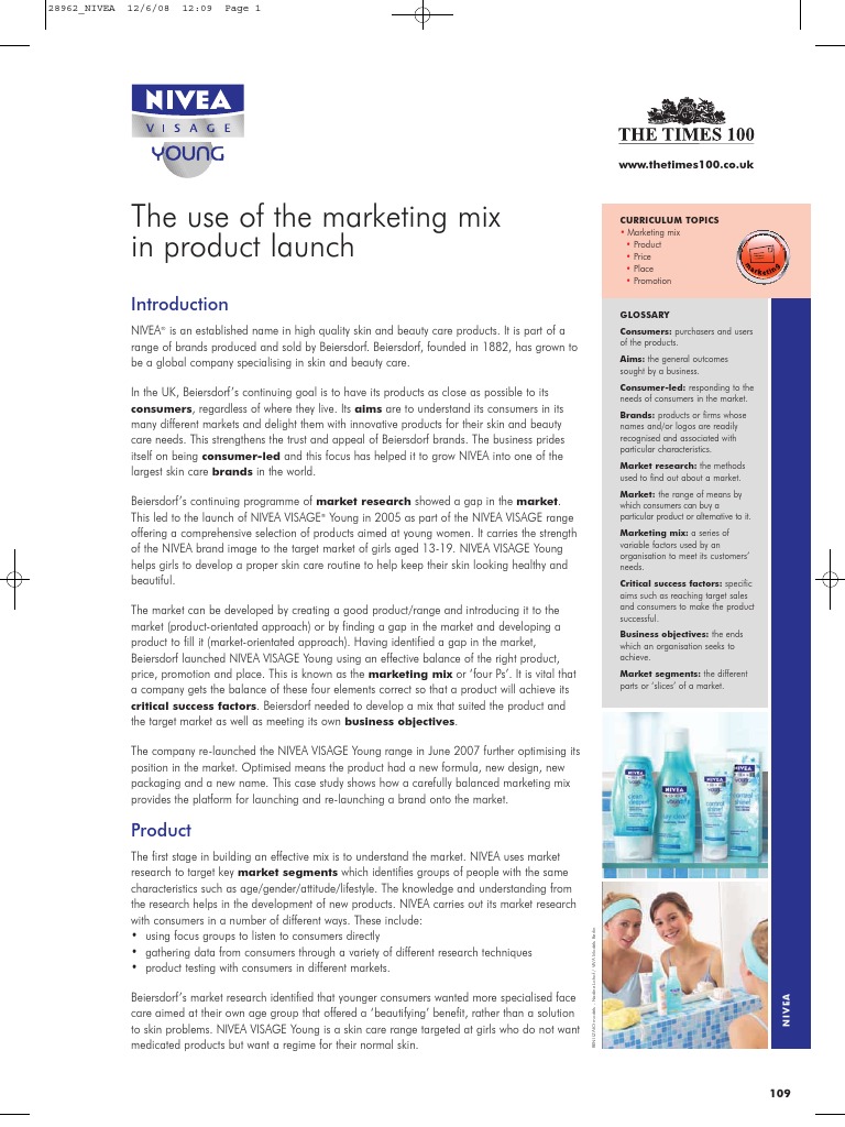 Nivea 13 Full | PDF | Retail | Brand