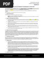 Inter-Company Services Agreement Template-1 | PDF | Indemnity | Liability Insurance
