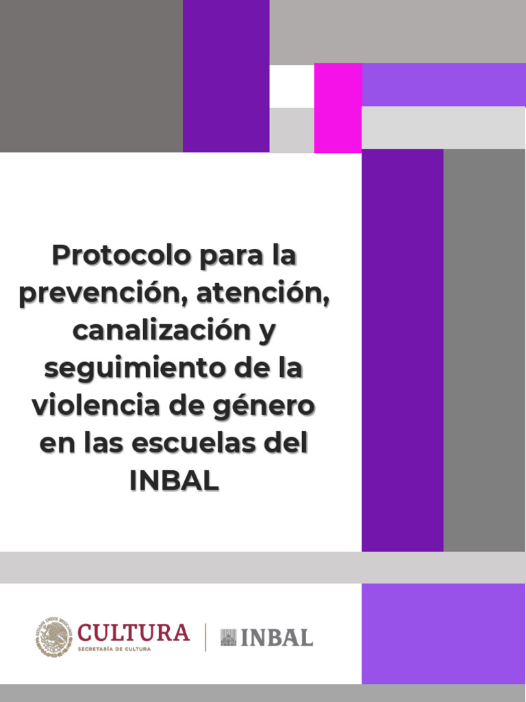 Protocolo Vigente_Versión 2023 (1) | PDF | Violencia | Escuelas