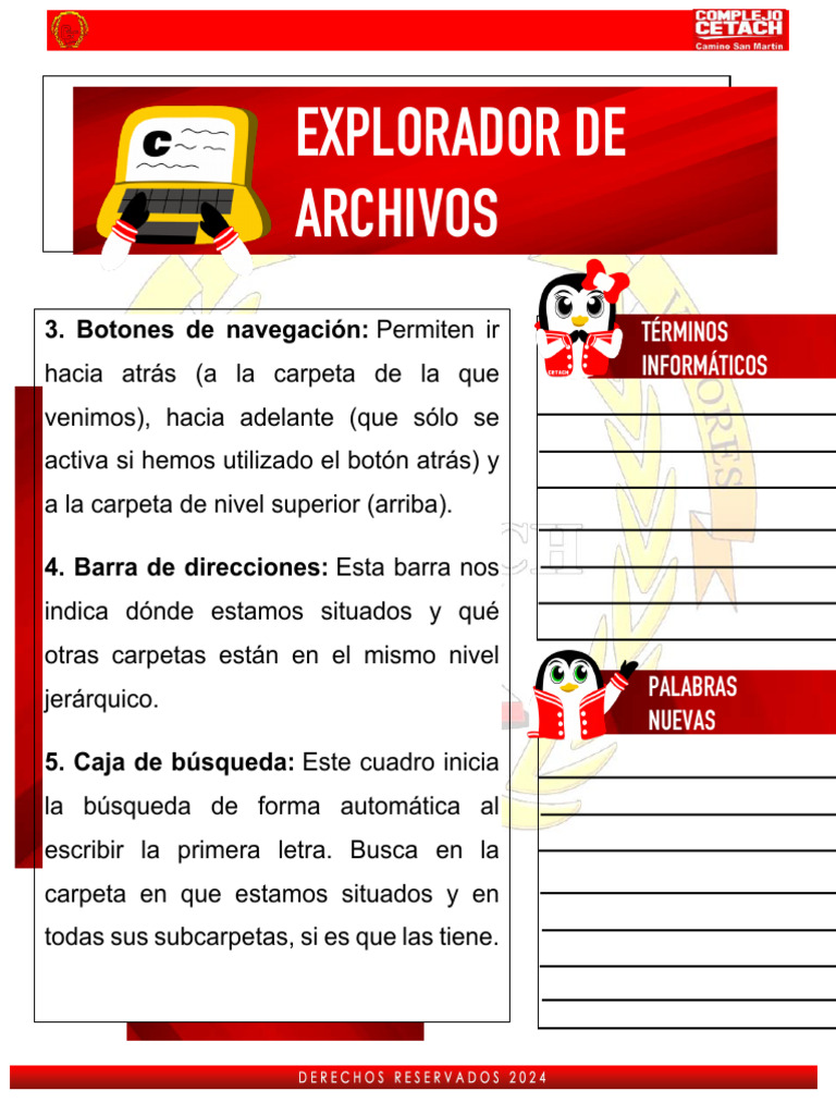 Semana 3 - Explorador de Archivos | PDF