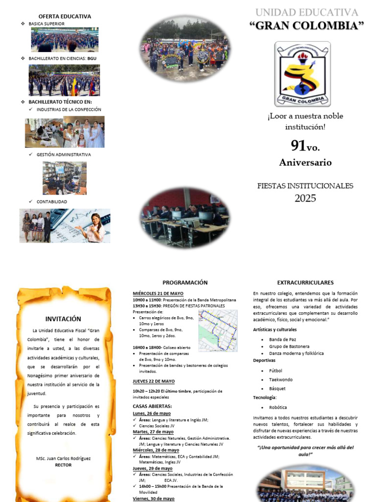 Triptico Programacion | PDF
