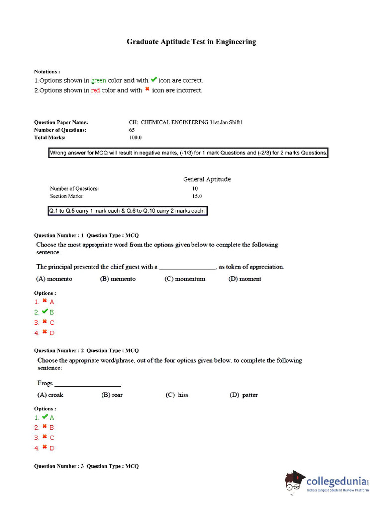 2015 Question Paper | PDF