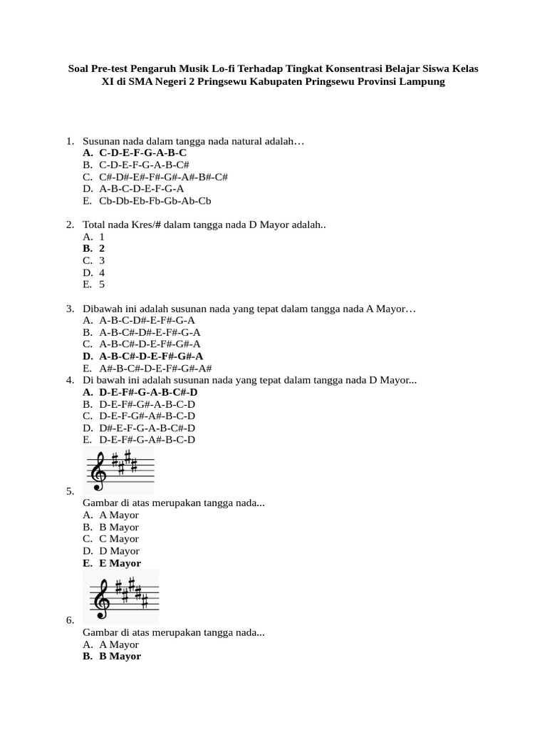 Soal Pre | PDF