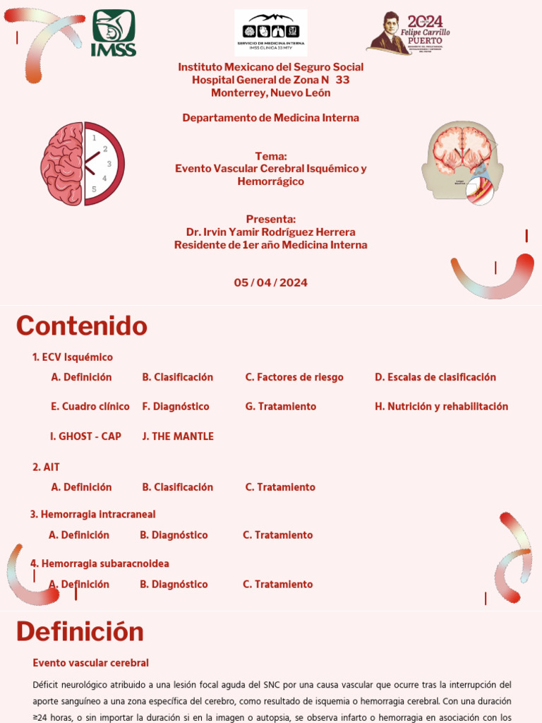 Evc | PDF | Carrera | Medicina CLINICA
