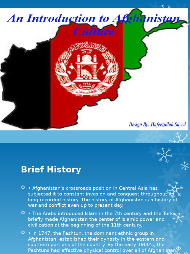 An Introduction To Afghanistan Culture | PDF | Afghanistan | Asia