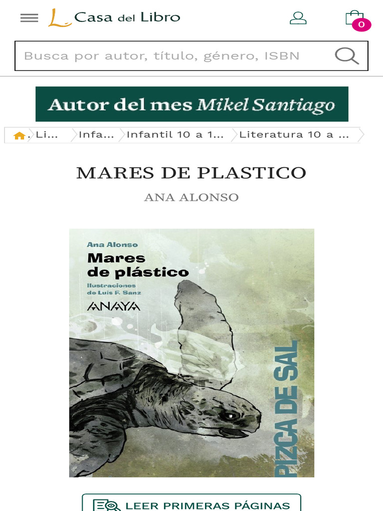 Mares de Plástico - Ana Alonso | PDF