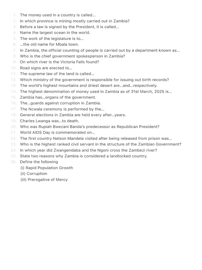 The Money Used in A Country Is Called - 1 | PDF