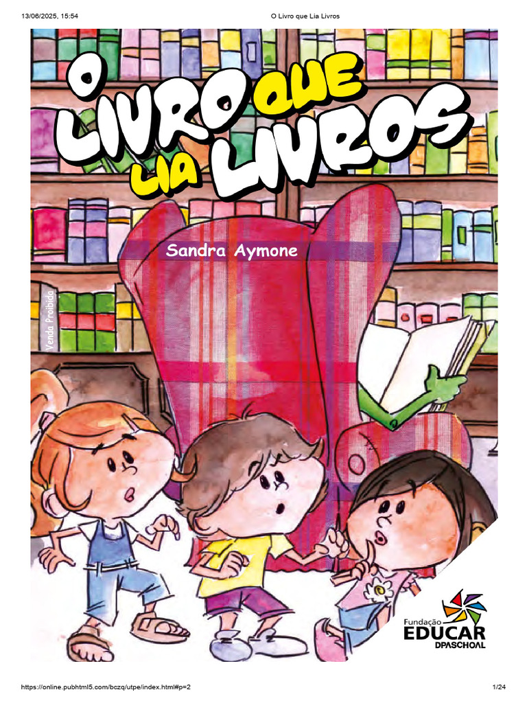 O Livro Que Lia Livros | PDF