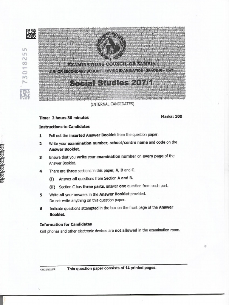 Grade 9 Social Studies | PDF